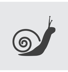 A slow snail Royalty Free Vector Image - VectorStock