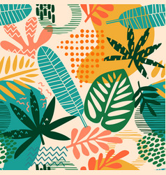 Abstract triangle seamless pattern Royalty Free Vector Image