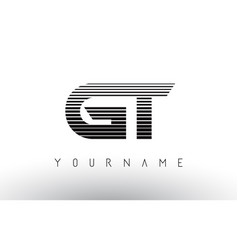 Rs r s letter logo design with swoosh and black Vector Image