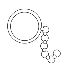 Single balloon icon image Royalty Free Vector Image