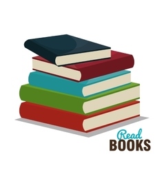 Stack of books Royalty Free Vector Image - VectorStock