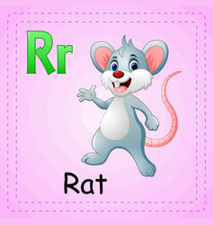 Flashcard alphabet m is for mother Royalty Free Vector Image