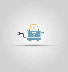 Broken toaster error 3d icon Royalty Free Vector Image