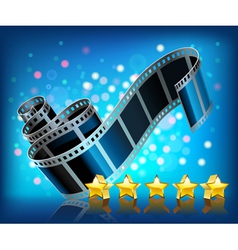 Film background retro Royalty Free Vector Image