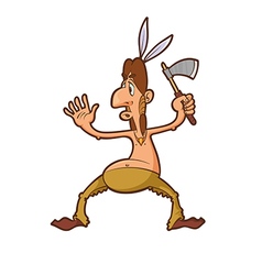 Native american tomahawk Royalty Free Vector Image