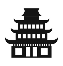 Pagoda Royalty Free Vector Image - VectorStock