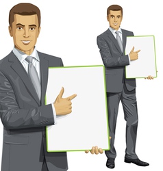Business man set Royalty Free Vector Image - VectorStock