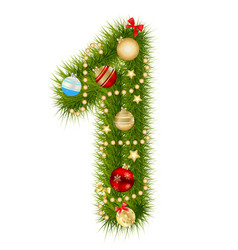 Christmas alphabet c Royalty Free Vector Image