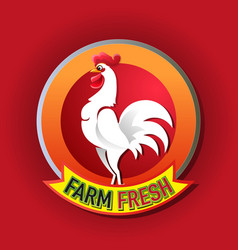 Farm fresh design background Royalty Free Vector Image