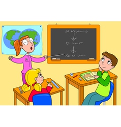 School teacher Royalty Free Vector Image - VectorStock