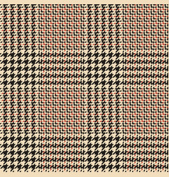 Seamless glen plaid pattern Royalty Free Vector Image