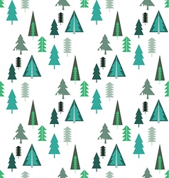 Forest pattern Royalty Free Vector Image - VectorStock