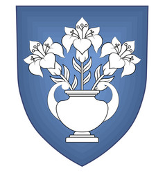 Coat arms perth in scotland Royalty Free Vector Image