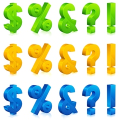 Question mark on white Royalty Free Vector Image