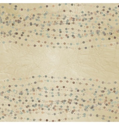 Vintage dots card Royalty Free Vector Image - VectorStock