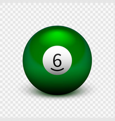 Magic 8 ball eight isolated Royalty Free Vector Image