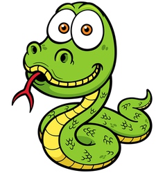 Snake outline Royalty Free Vector Image - VectorStock