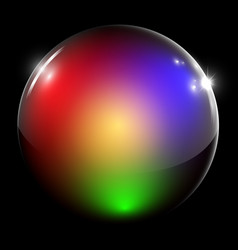 Abstract gradients sphere colorful ball for your Vector Image