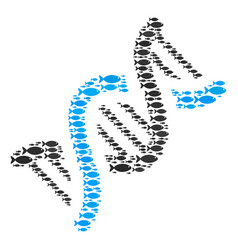 Dna strand molecule Royalty Free Vector Image - VectorStock