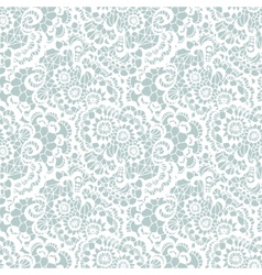 Lace seamless pattern with flowers Royalty Free Vector Image