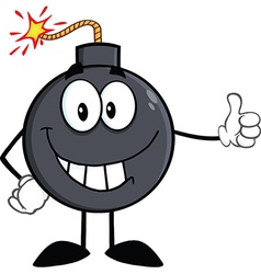 Cartoon bomb design Royalty Free Vector Image - VectorStock