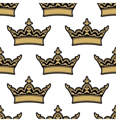 Vintage heraldic crown Royalty Free Vector Image