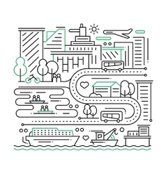 Composition quick guide Royalty Free Vector Image