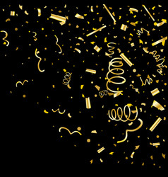 Golden music notes background Royalty Free Vector Image