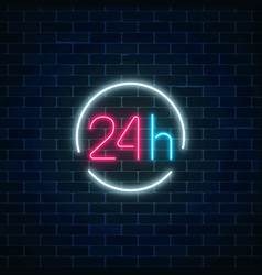 Neon supermarket sale sign with shopping cart Vector Image