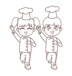 Chef boy Royalty Free Vector Image - VectorStock