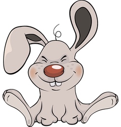 Rabbit toy cartoon Royalty Free Vector Image - VectorStock