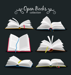 Open book with butterflies Royalty Free Vector Image