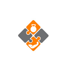 Fitness gym logo design template sport Royalty Free Vector