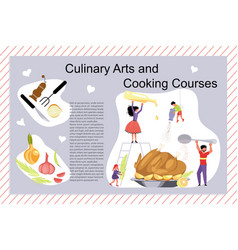 Cooking time poster Royalty Free Vector Image - VectorStock