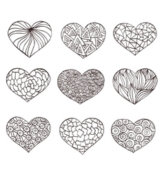 Heart doodle Royalty Free Vector Image - VectorStock