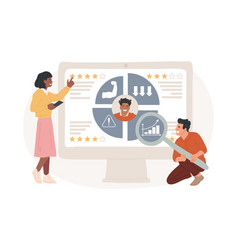 Employee assessment abstract concept Royalty Free Vector