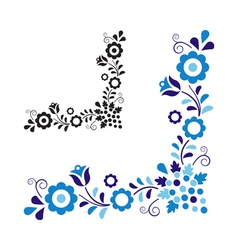 Traditional russian seamless pattern frame Vector Image