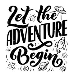 Hand drawn lettering slogan about climate change Vector Image