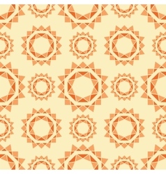 Geometric sun pattern Vector Image by Fleren - Image #13682997 ...