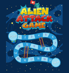 Count number space theme Royalty Free Vector Image