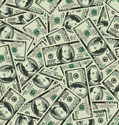 Money monochrome vintage seamless pattern Vector Image