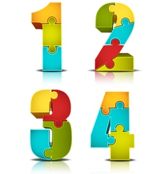 Number twenty four and cartoon children group Vector Image