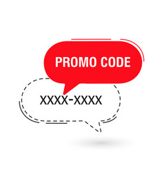 Coupon mockup with 20 percent off discount Vector Image