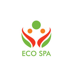 Sign for spa center Royalty Free Vector Image - VectorStock