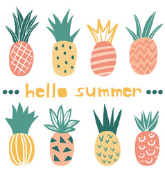 Decorative colorful houses collection Royalty Free Vector