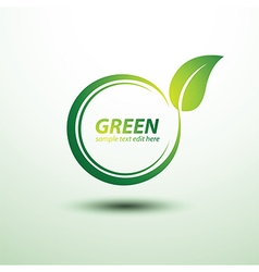 Green earth Royalty Free Vector Image - VectorStock