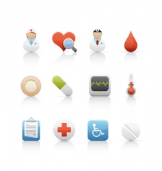 Medical icons set1 1 Royalty Free Vector Image
