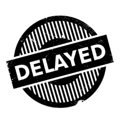 On time rubber stamp Royalty Free Vector Image