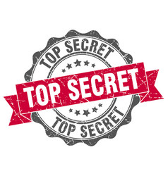 Top secret stamp Royalty Free Vector Image - VectorStock