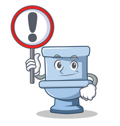 Flush after use toilet sign Royalty Free Vector Image